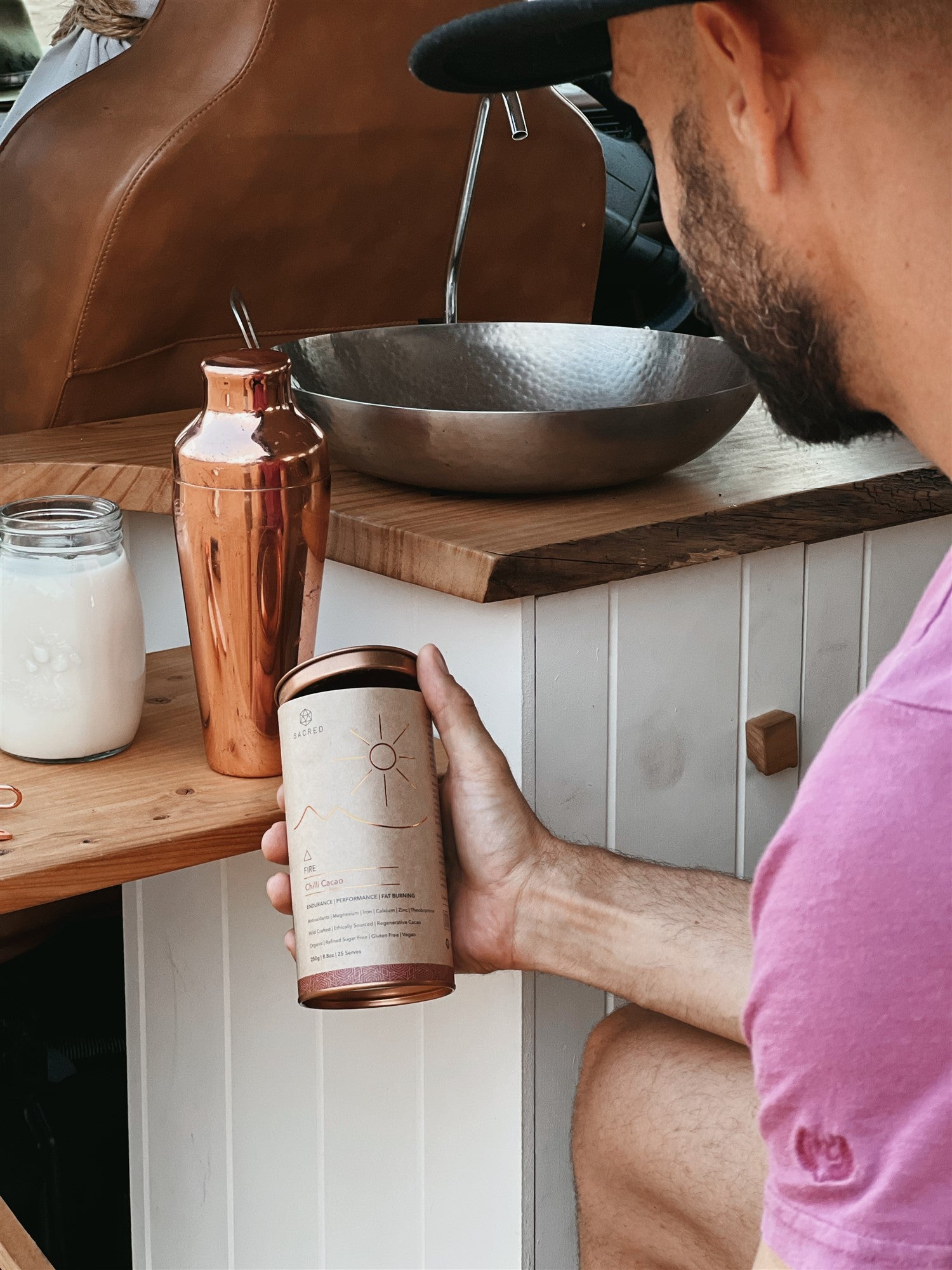 Fire Chilli Cacao Drink | Spiced Powder | Sacred Taste